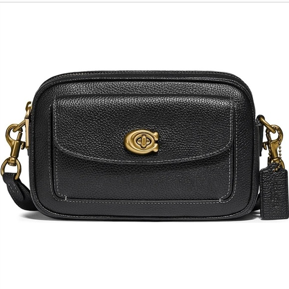 Coach | Bags | Coach Pebble Leather Camera Bag | Poshmark